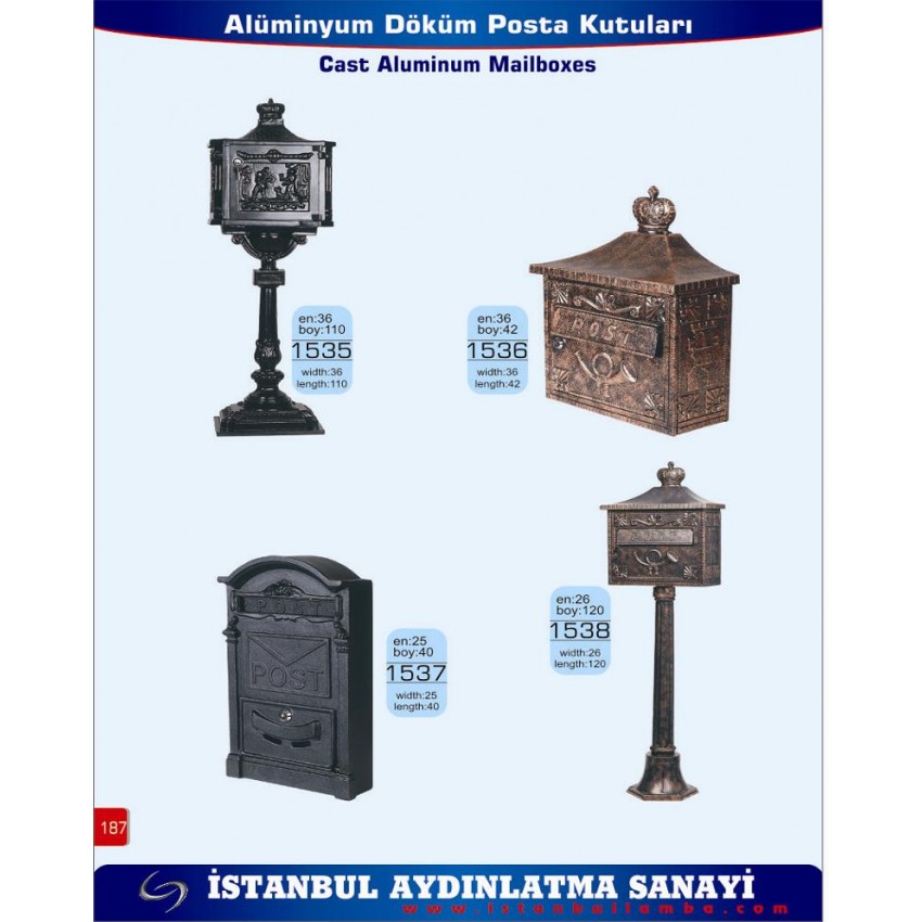 DÖKÜM POSTA KUTULARI 01